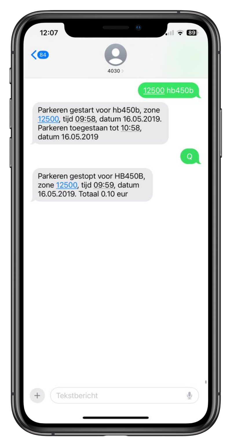 SMS Parking - Hoe het werkt | SMSParking